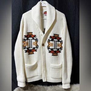 miller | Sweaters | Miller Vtg 7s 80s Aztec Native American Cowichan ...